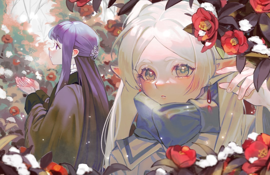 FREE SHIPPING | Frieren Poster | Frieren: Beyond Journey's End | Sousou ...