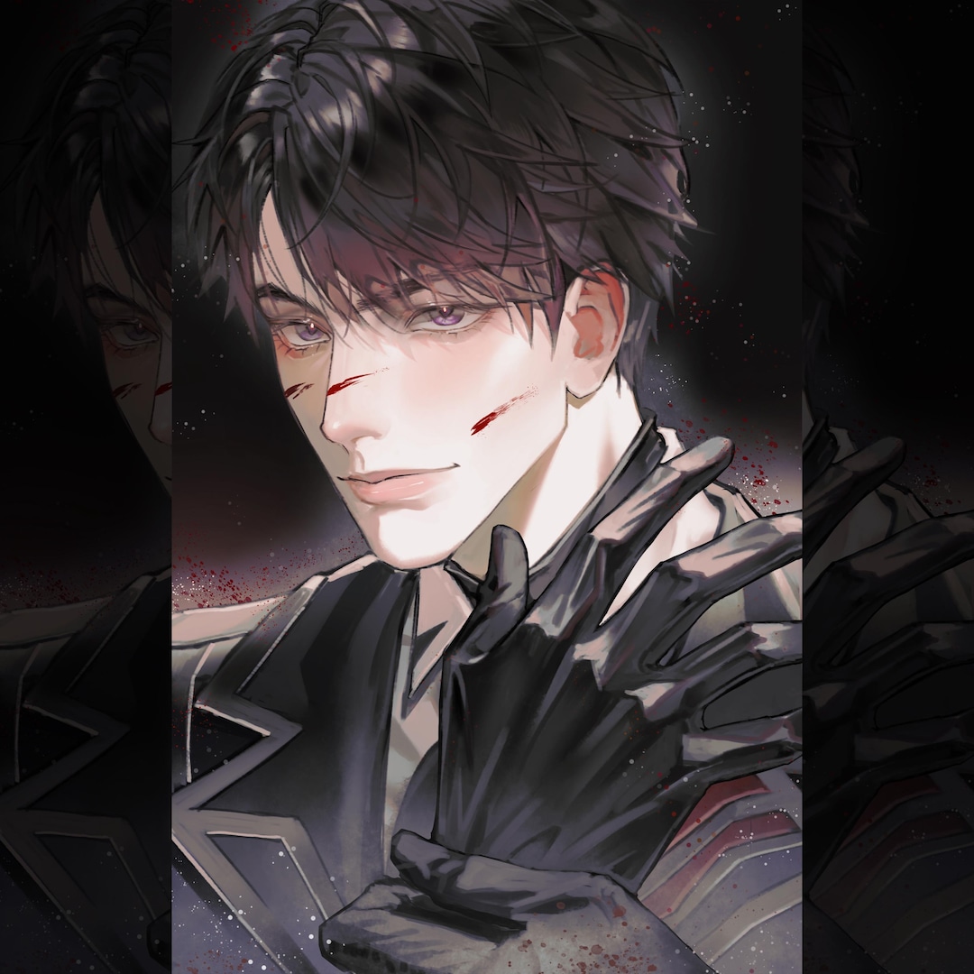 FREE SHIPPING | Caleb Poster | Love and Deepspace | Fanart - Etsy