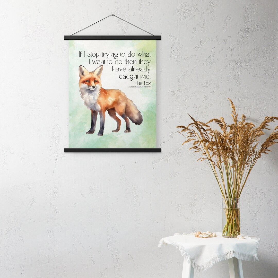 The Fox Worlds Beyond Number Dnd, Dungeons and Dragons Poster ...