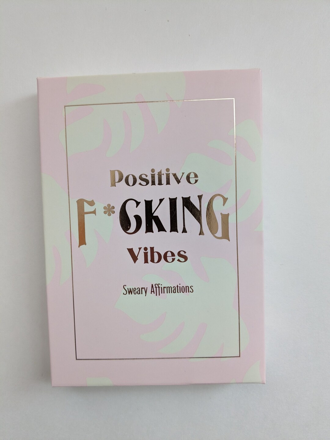 Swear Affirmation Cards I Swearing by Self Love Affirmations L - Etsy