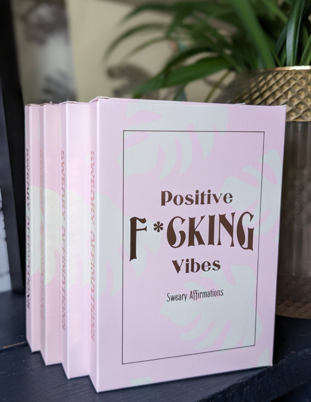 Swear Affirmation Cards I Swearing by Self Love Affirmations L With Add ...