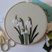 KIT: Beginner Embroidery - Snowdrop - Etsy UK