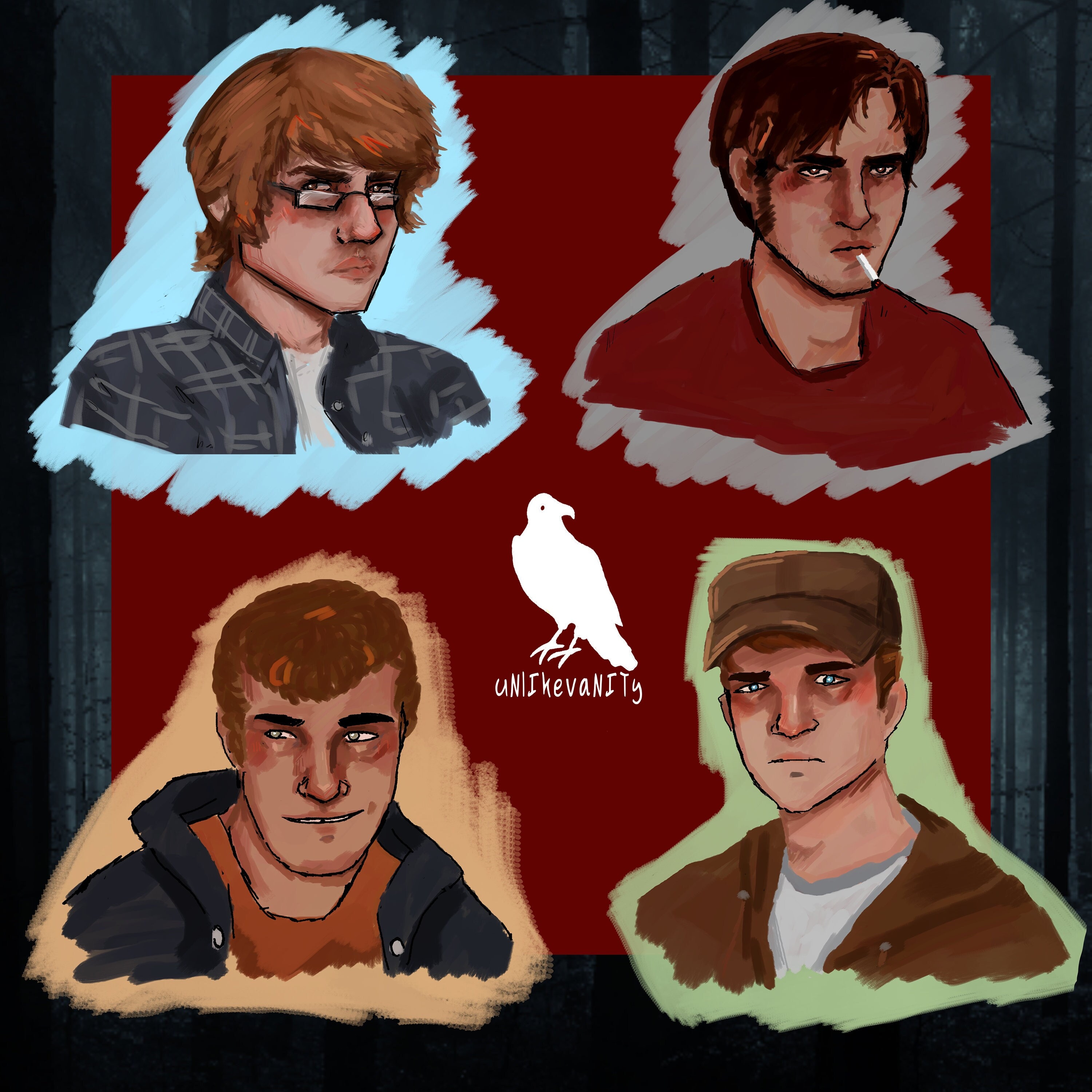 Marble Hornets, Art Stickers, Creepypasta, Arg, Tim Wright, Alex Kraile ...