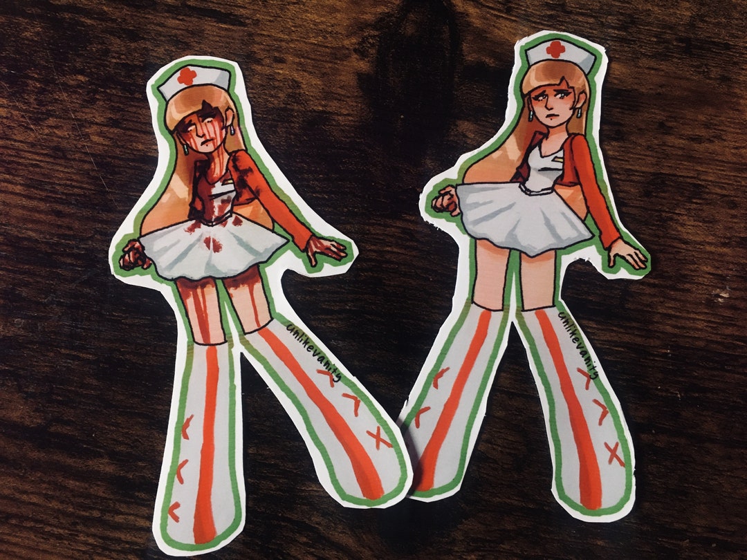 Silent Hill Lisa Garland Stickers Horror Games Ps1 Ps2 Nurse - Etsy