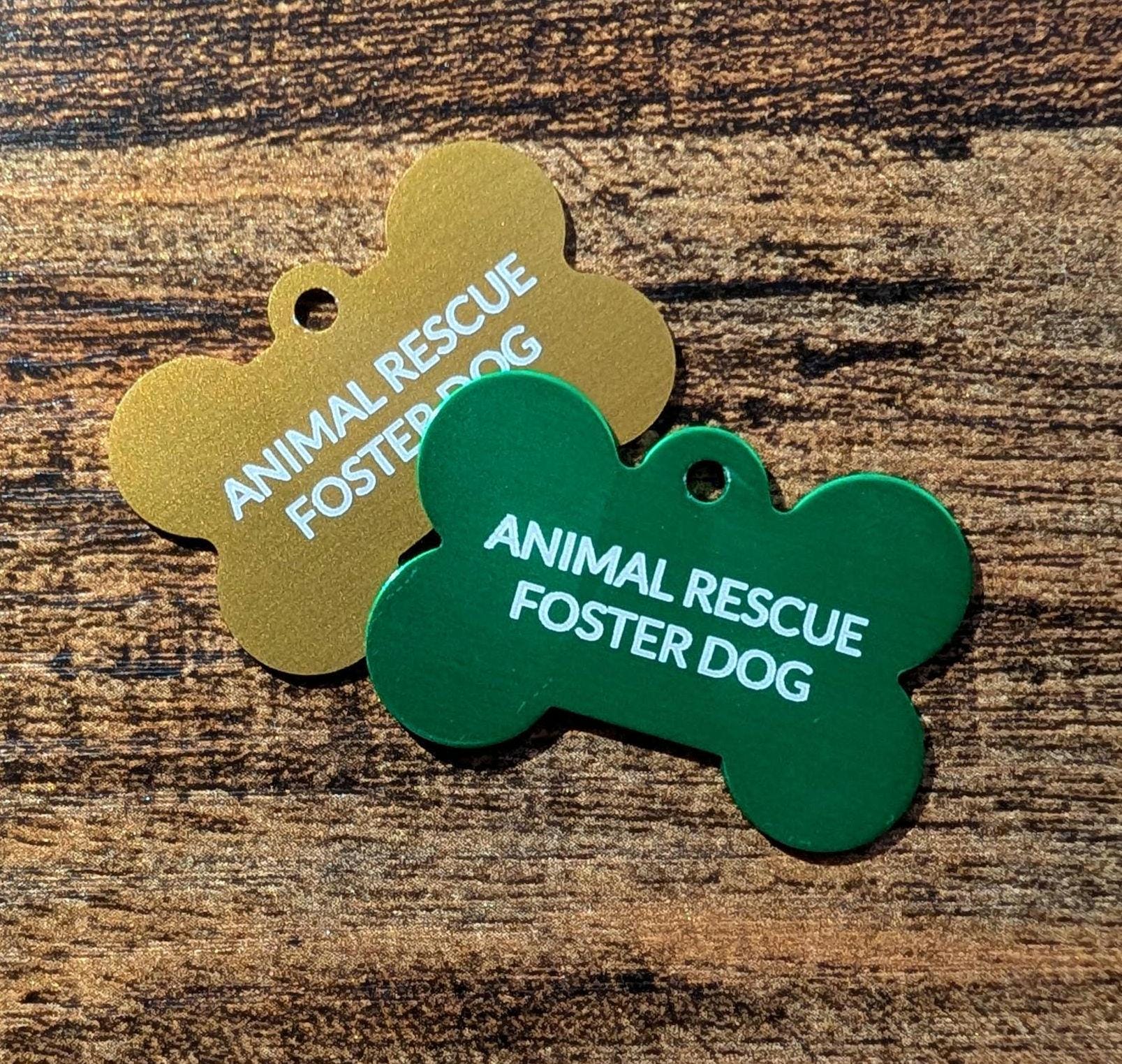 Bulk Dog Tags | Personalized | Engraved | Single Side - Etsy