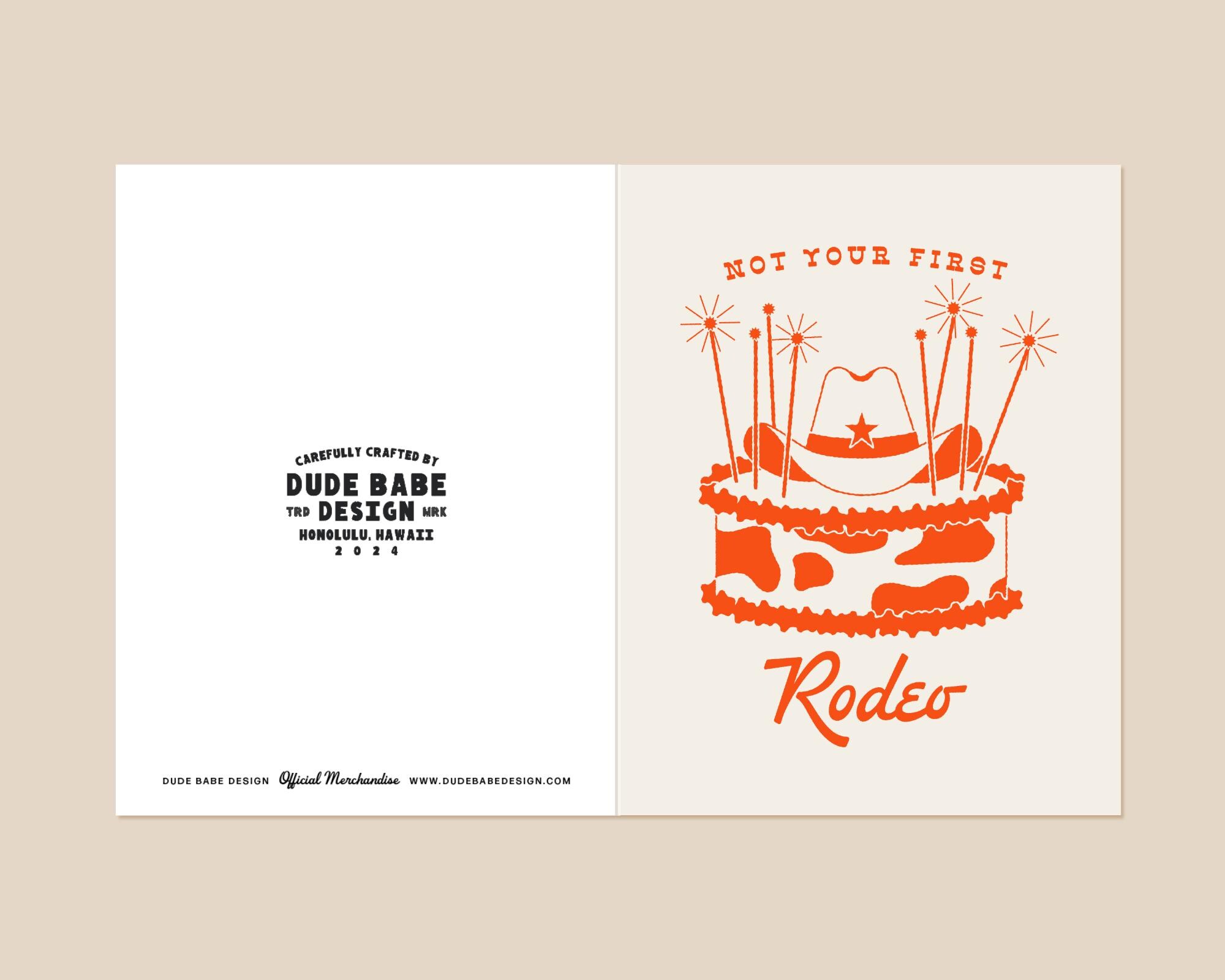 Rodeo | Birthday Card | Digital Download | Instant | Printable - Etsy