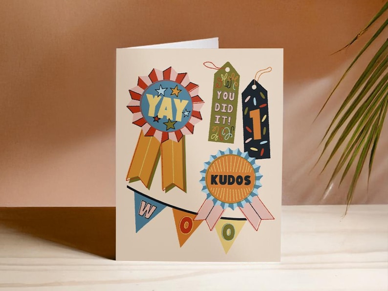 Kudos | Greeting Card | Digital Download | Instant | Printable - Etsy