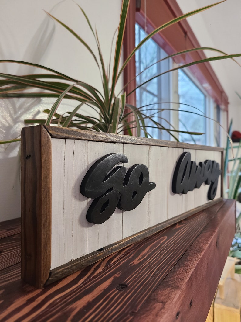 Go Away - Vulgar Signs - Offensive Signs - - Etsy Canada