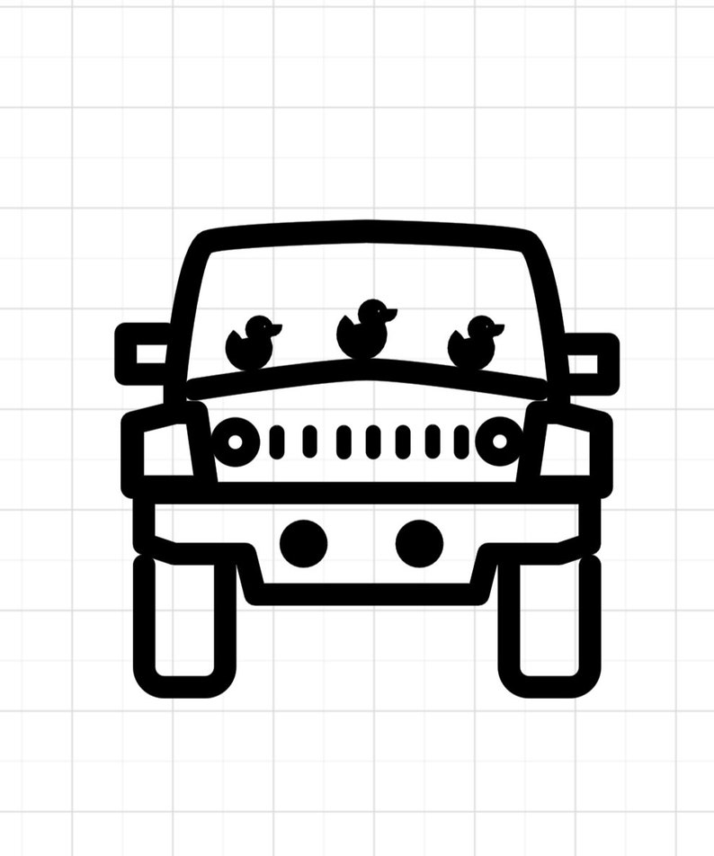 Duck Jeep Download - Etsy