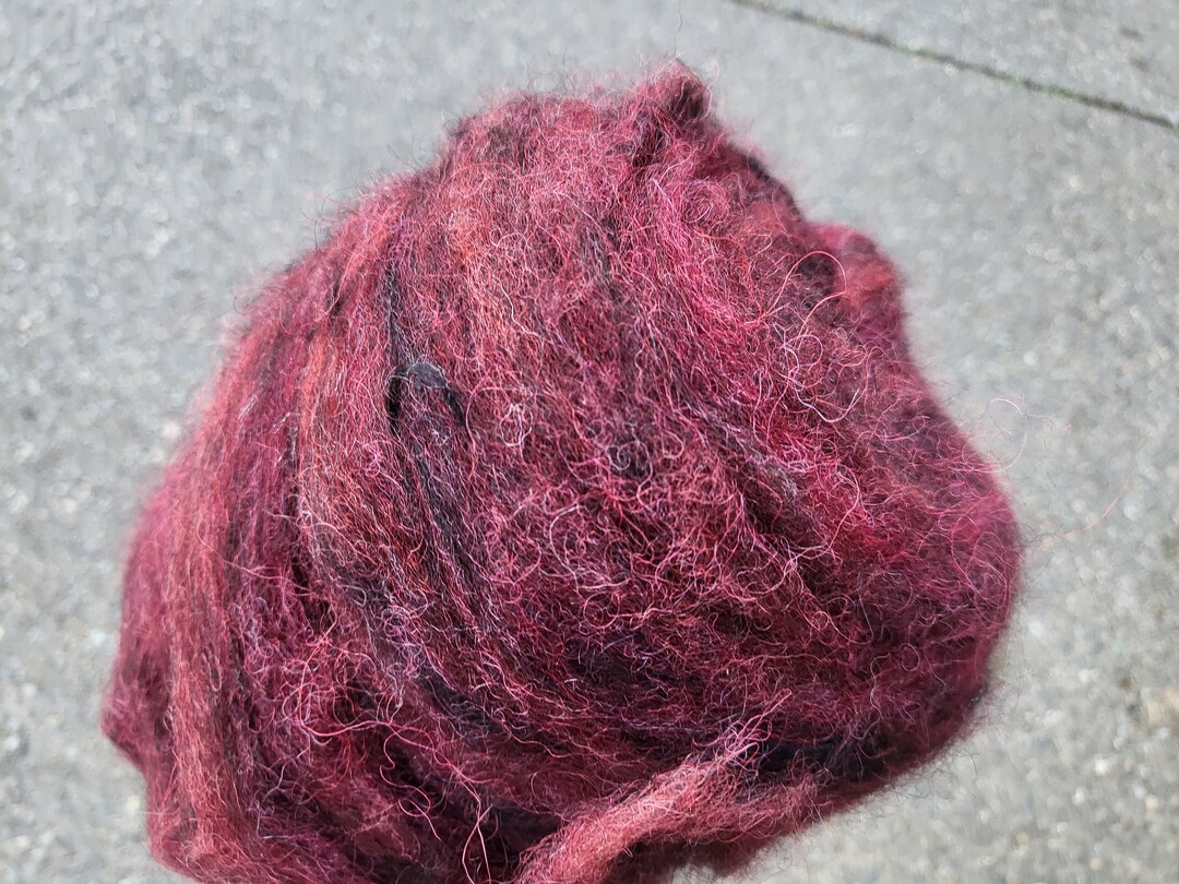 Alpaca/wool Roving 6 Oz, Various Colors - Etsy
