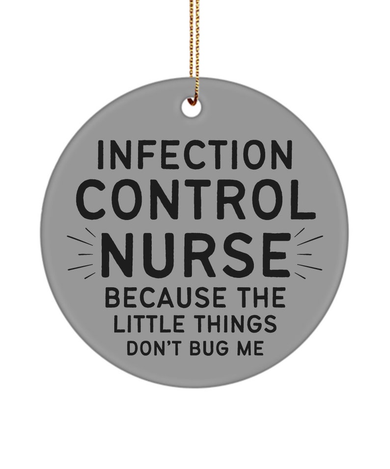 Infection Control, Nurse Ornament, Medical Gift, Hospital Decor ...