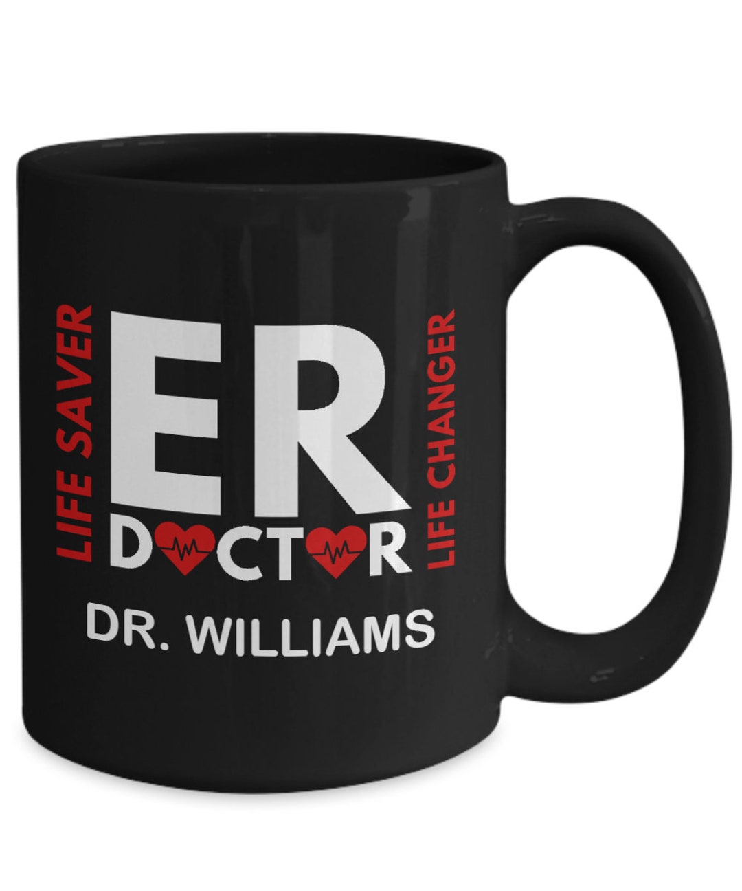 Er Doctor Mug, Personalized Mug, Er Doc Gift, Life Changer Gift ...