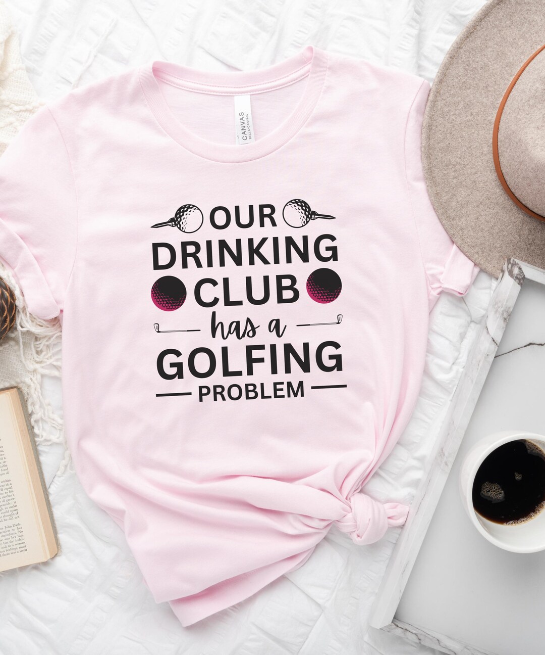 Golfing Shirt, Drinking Club Tee, Funny Golf Shirt, Golf Problem Shirt, Gift for Golfer ...