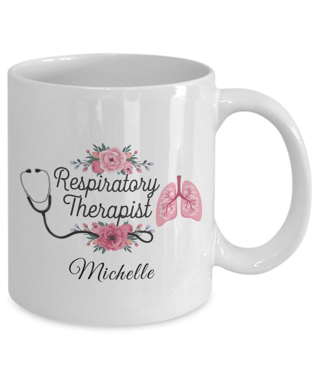 Respiratory Therapist Mug, Custom Rt, Lung Mug, Rt Graduation Gift ...