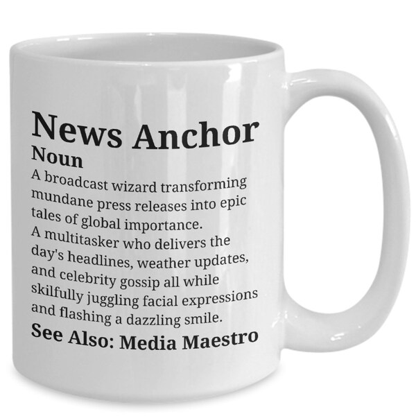 News Reporter - Etsy