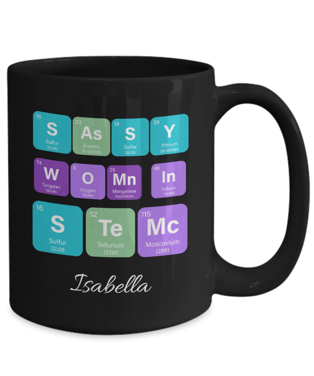 Women in Stem, Stem Mug, Personalized Mug, Gift for Scientist, Science ...