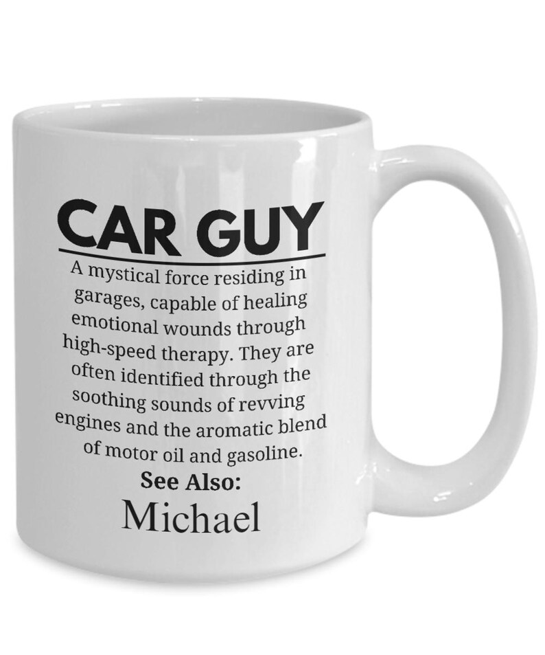 Car Guy Mug, Personalized Gift, Gift for Car Guy, Funny Car Mug ...