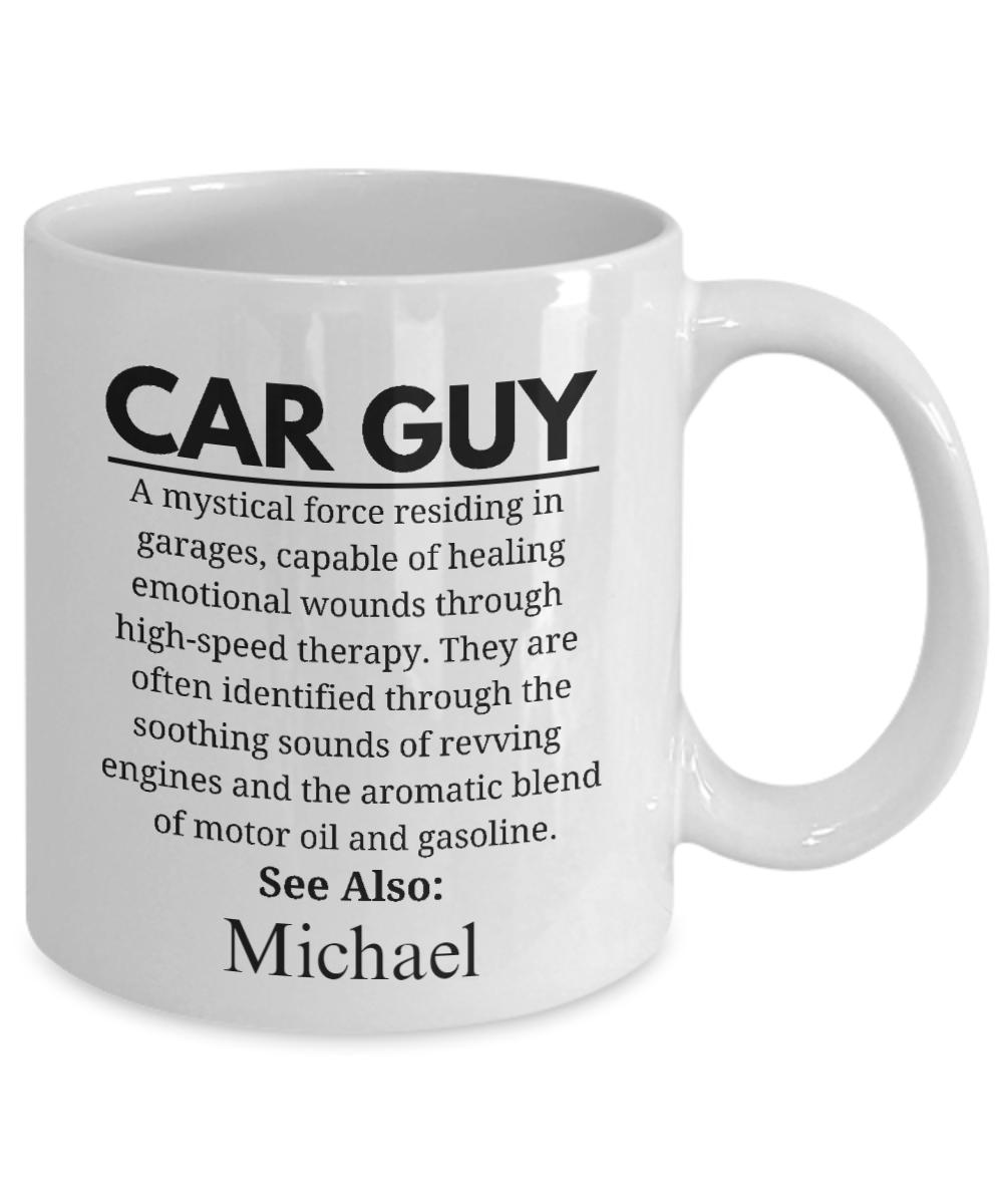 Car Guy Mug, Personalized Gift, Gift for Car Guy, Funny Car Mug ...