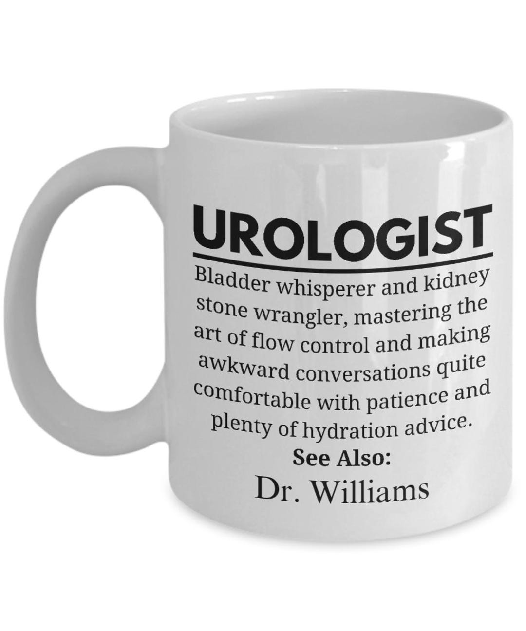 Urologist Mug, Personalized Urologist Gift, Urology Gift, Funny Doctor ...