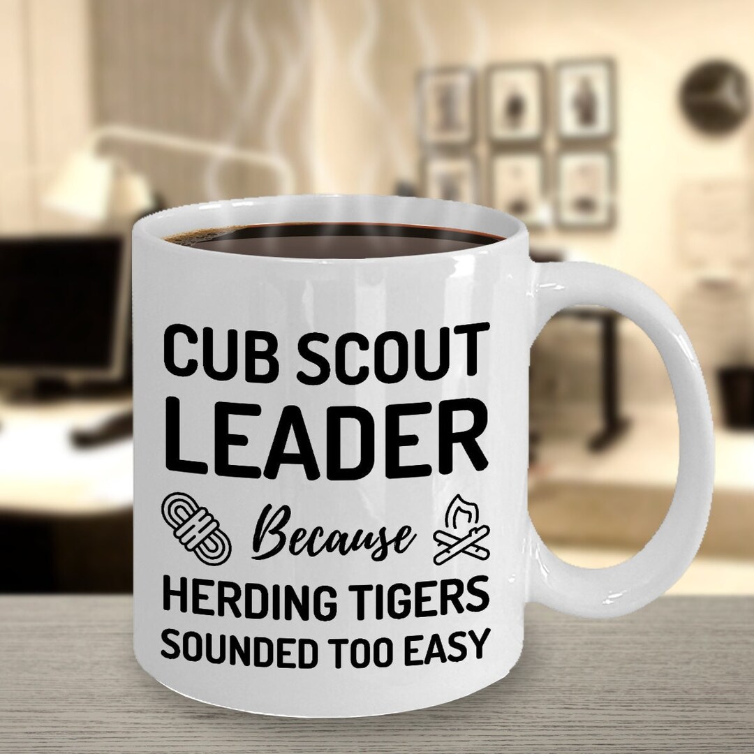 Cub Scout Mug, Leader Mug, Scout Leader Gift, Cub Scout Gift, Scouting ...