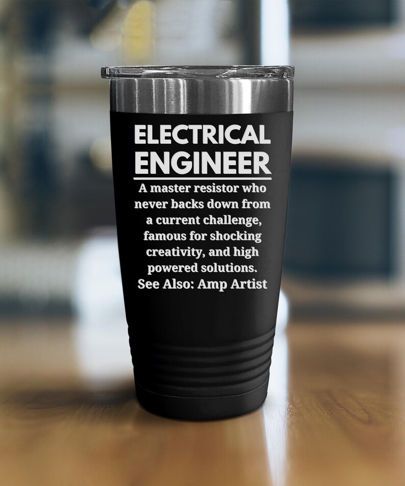 Engineer Tumbler, Electrical Engineer, Funny Engineer Gift, Gift for ...