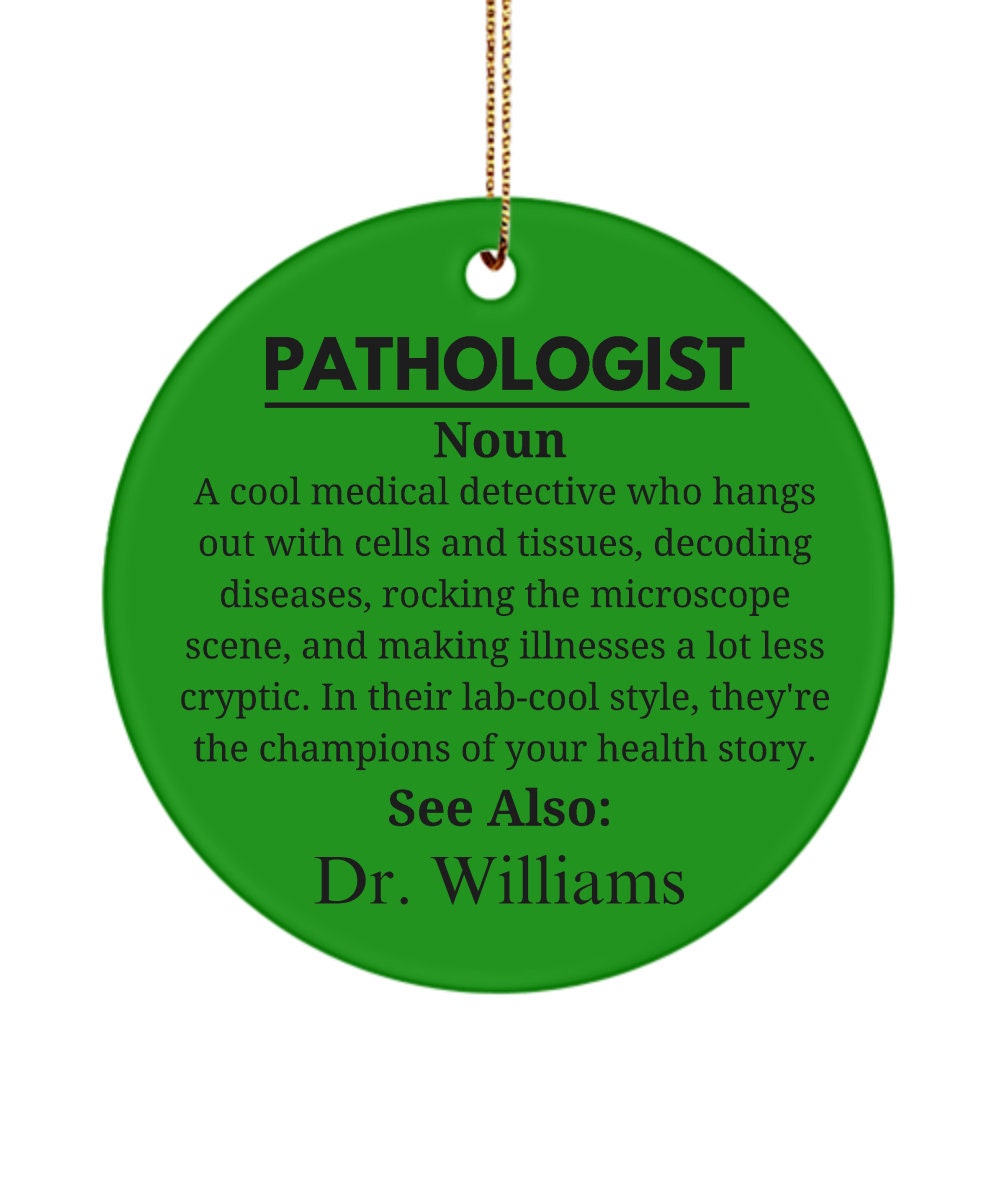 Pathologist Gift, Personalized Gift, Medical Gift, Pathology Humor, Med ...