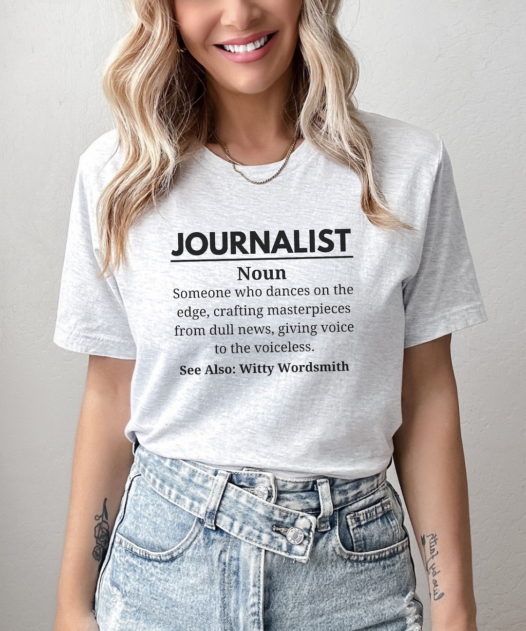 Journalist Shirt, Reporter Gift, News Reporter Shirt, Journalism Gift ...