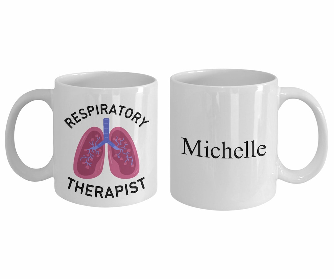 Respiratory Therapist Mug, Custom Rt, Lung Mug, Rt Graduation Gift ...