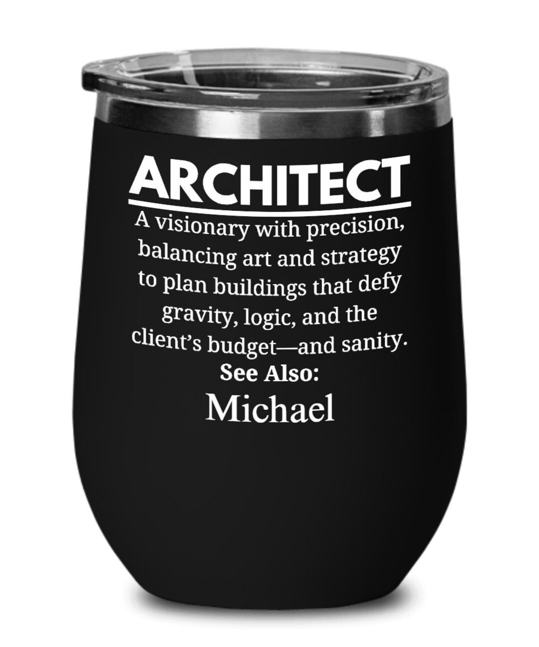Architect Gift, Personalized Tumbler, Architecture Gift, Gift for ...