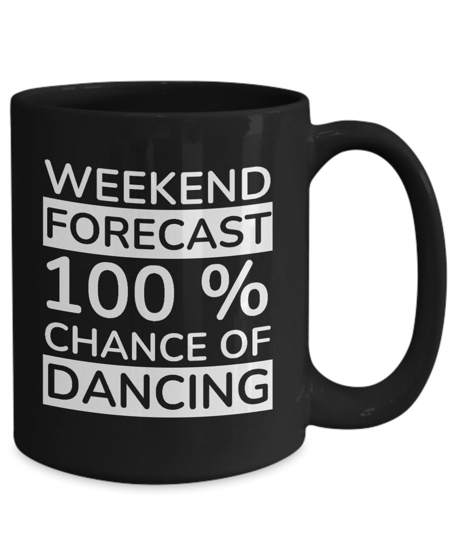 Dance Teacher Mug, Funny Dance Gift, Weekend Forecast Present, Dancer ...