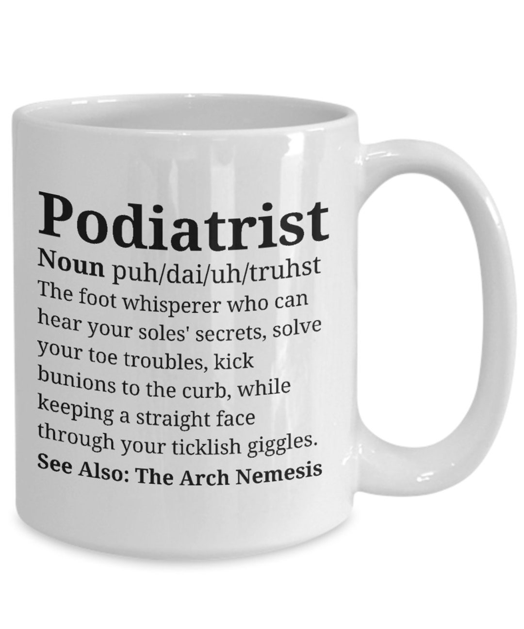 Podiatrist Gift, Podiatry Mug, Foot Doctor Gift, Medical Student Gift ...