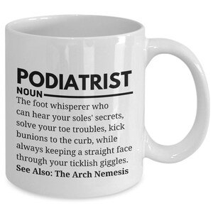Podiatrist Gift, Podiatry Mug, Foot Doctor Gift, Medical Student Gift ...