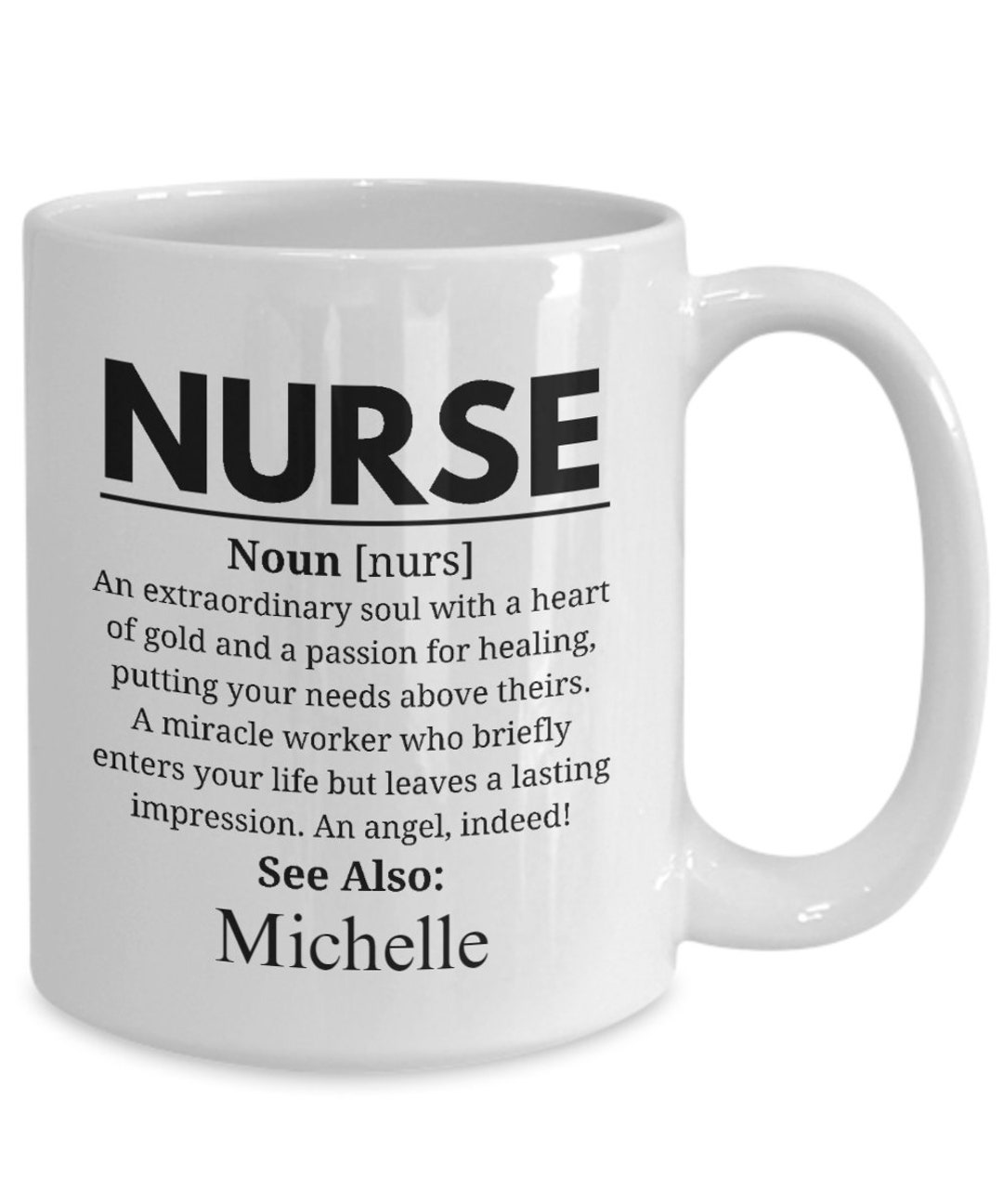 Nurse Mug, Personalized Nurse Mug, Gift for Nurse, Medical Gift ...