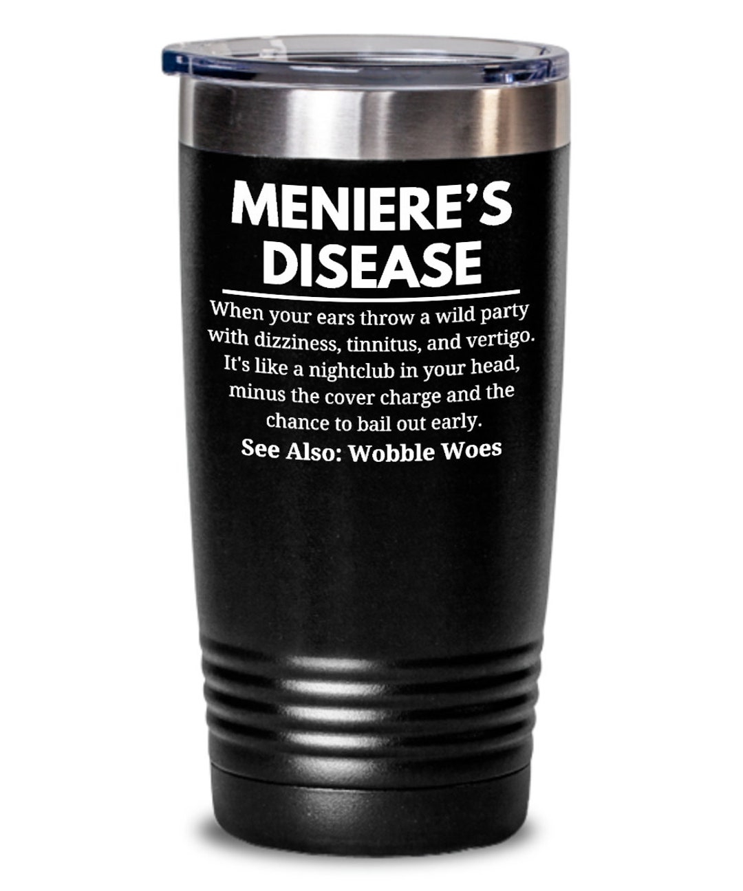 Menieres Tumbler, Menieres Gift, Menieres Disease Mug, Vertigo Gift ...