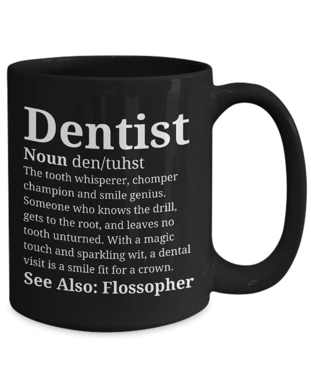 Dentist Mug, Funny Dentist Gift, Dental Practitioner Gift, Oral Care ...