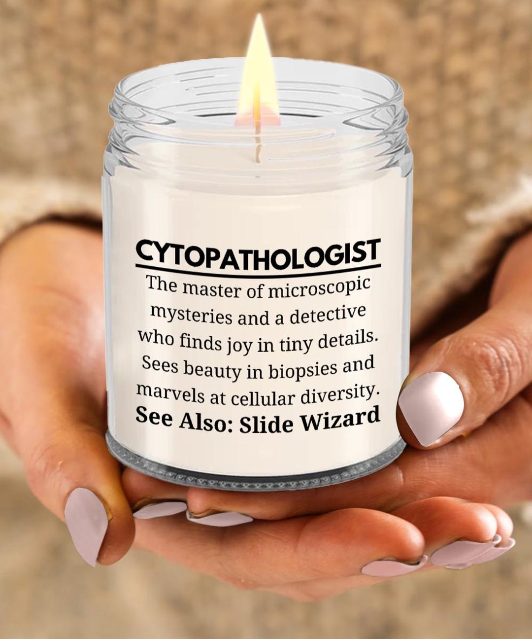Cytopathologist Gift, Cytology Candle, Cellular Pathology Decor ...