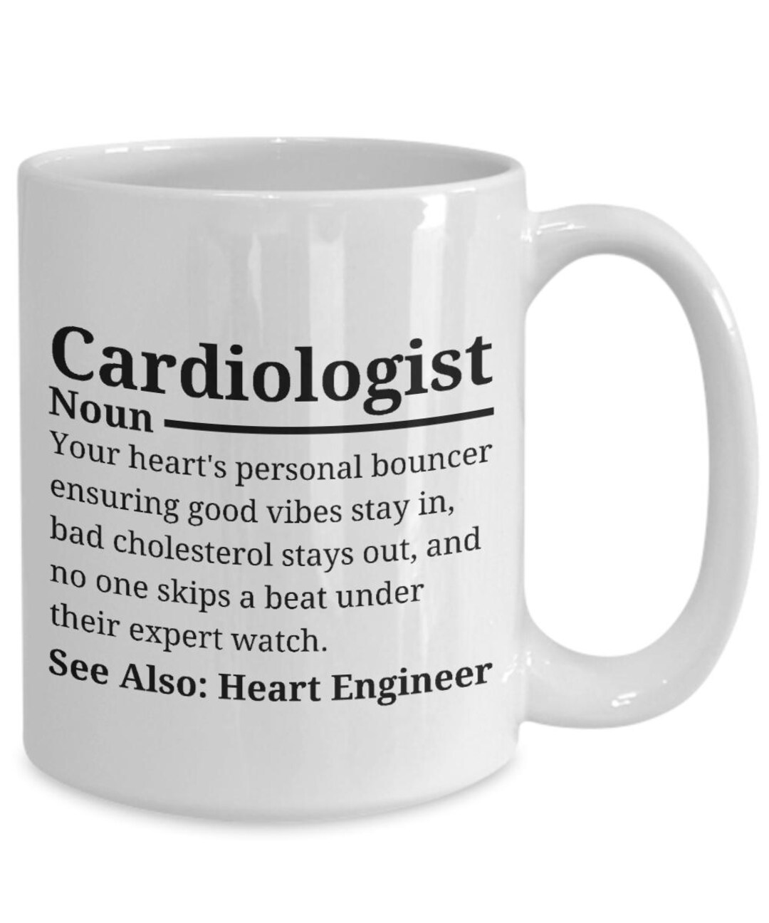 Cardiologist Mug, Gift for Cardiologist, Cardiologist Gifts, Medical ...