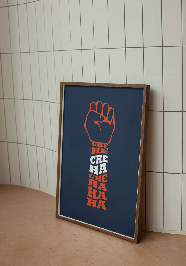 Che-he Che-ha Chant Poster Print - Etsy