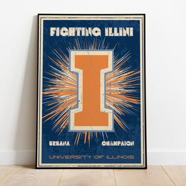 University of Illinois Svg - Etsy