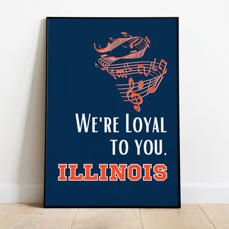 Illinois Poster - Etsy