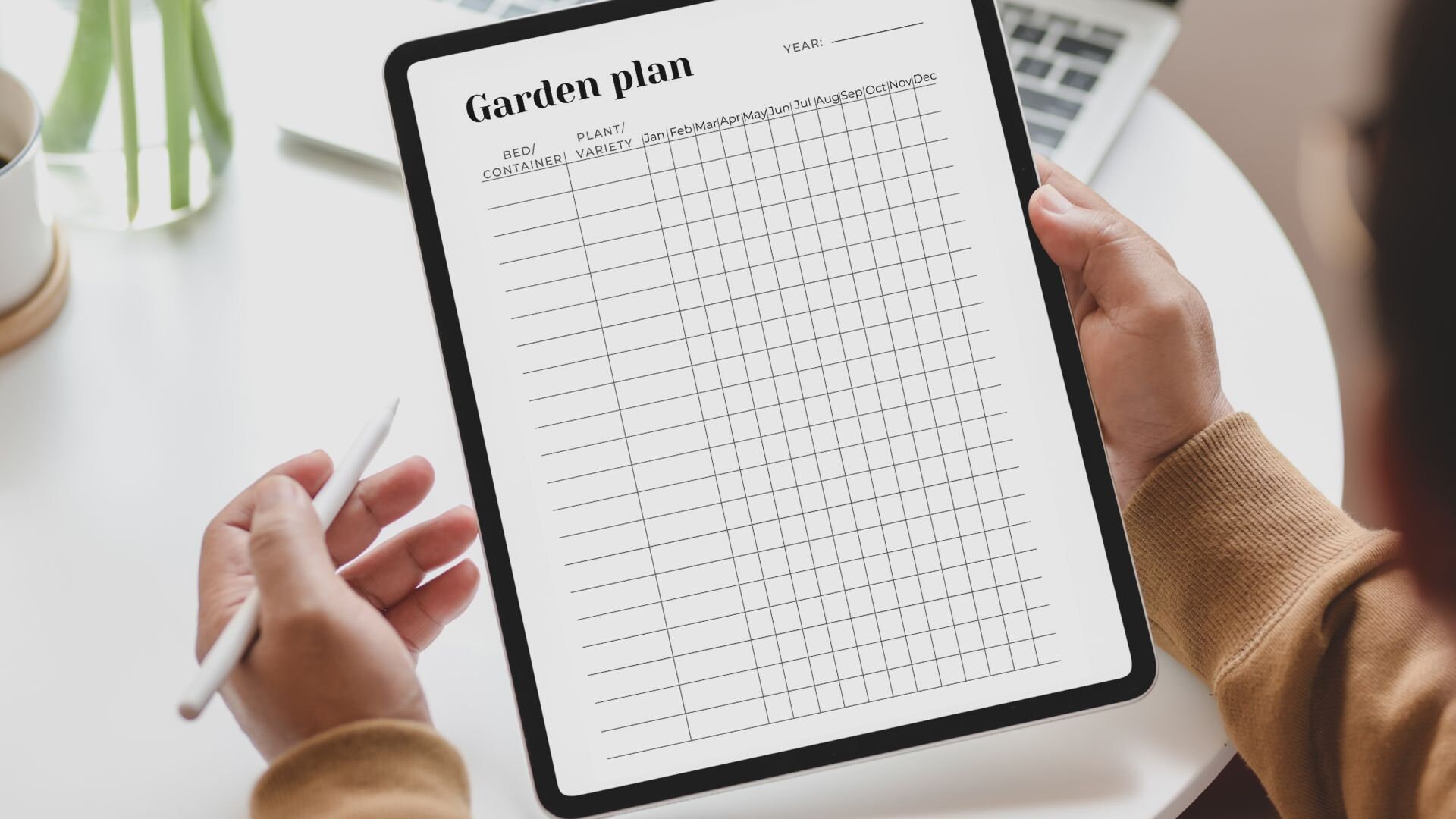 Digital Printable Garden Planner PDF, 20 Different Templates for All ...