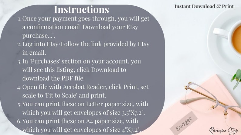 Cute Cats Printable Cash Envelopes Set of 5 With Transaction - Etsy