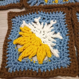 Fire and Water Granny Square Pattern /PDF Written Pattern/ ENGLISH - Etsy