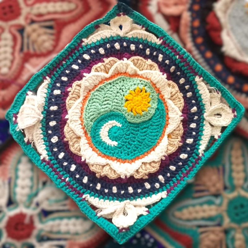 Granny Square Fish - Etsy