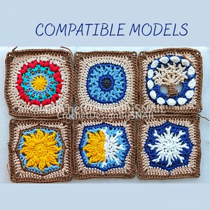Fire and Water Granny Square Pattern /PDF Written Pattern/ ENGLISH - Etsy