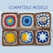 4 Elements Granny Square Patterns / Instant Digital Download PDF ...