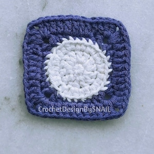 Celestial Crochet Pattern Pack: Sun, Moon, Evil Eye Granny Squares (PDF ...