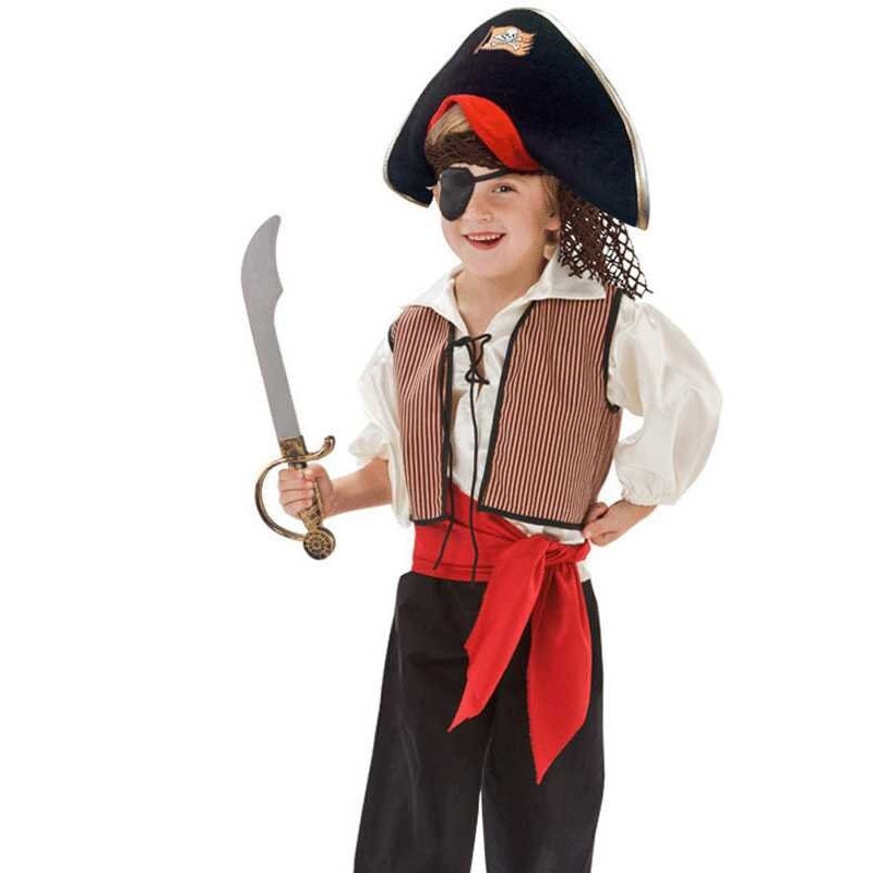 Kids Girls Pirate Costume - Etsy