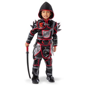 NEW Red Ninja Warrior Halloween Costume - Etsy