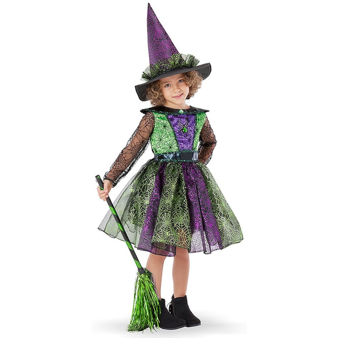 Spiderweb Witch Halloween Costume - Etsy